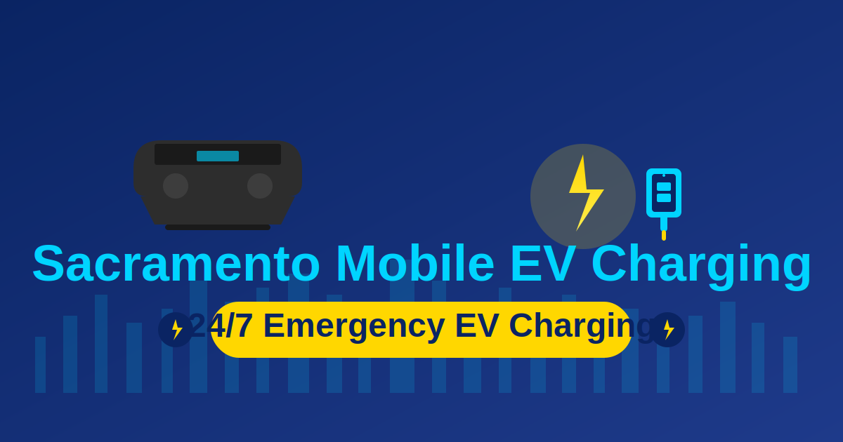 Emergency Mobile EV Charging Sacramento | 24/7 Roadside EV Rescue